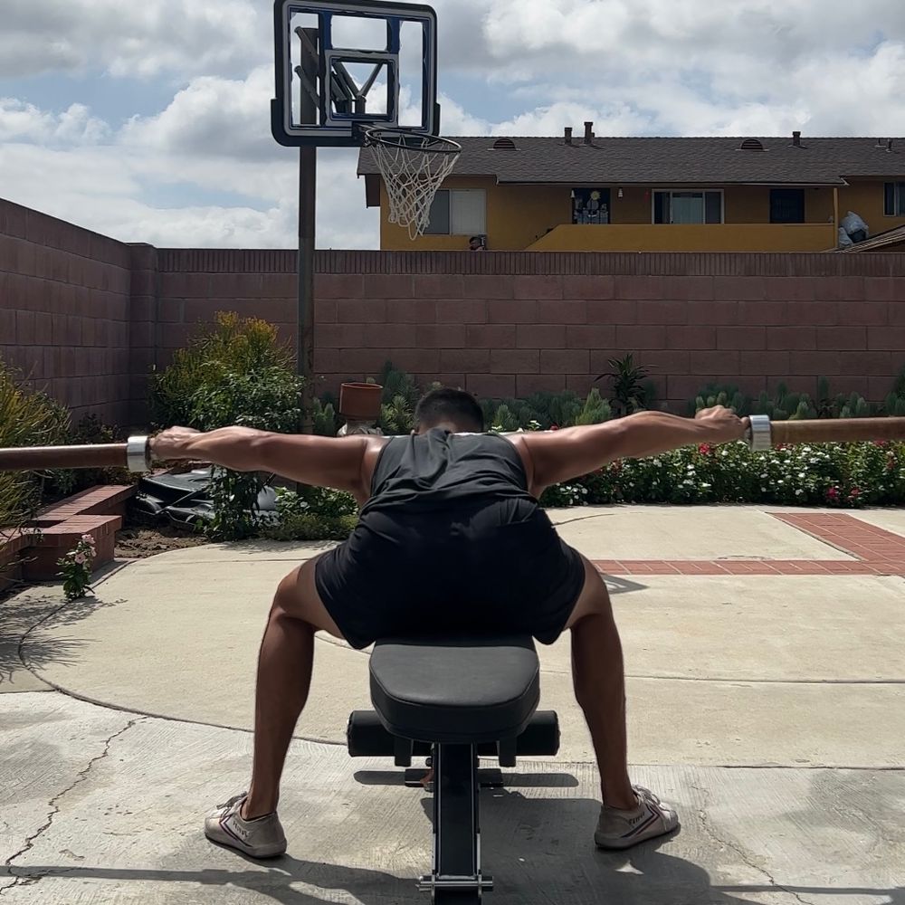 The Seated Goodmorning for Developing Pancake Splits