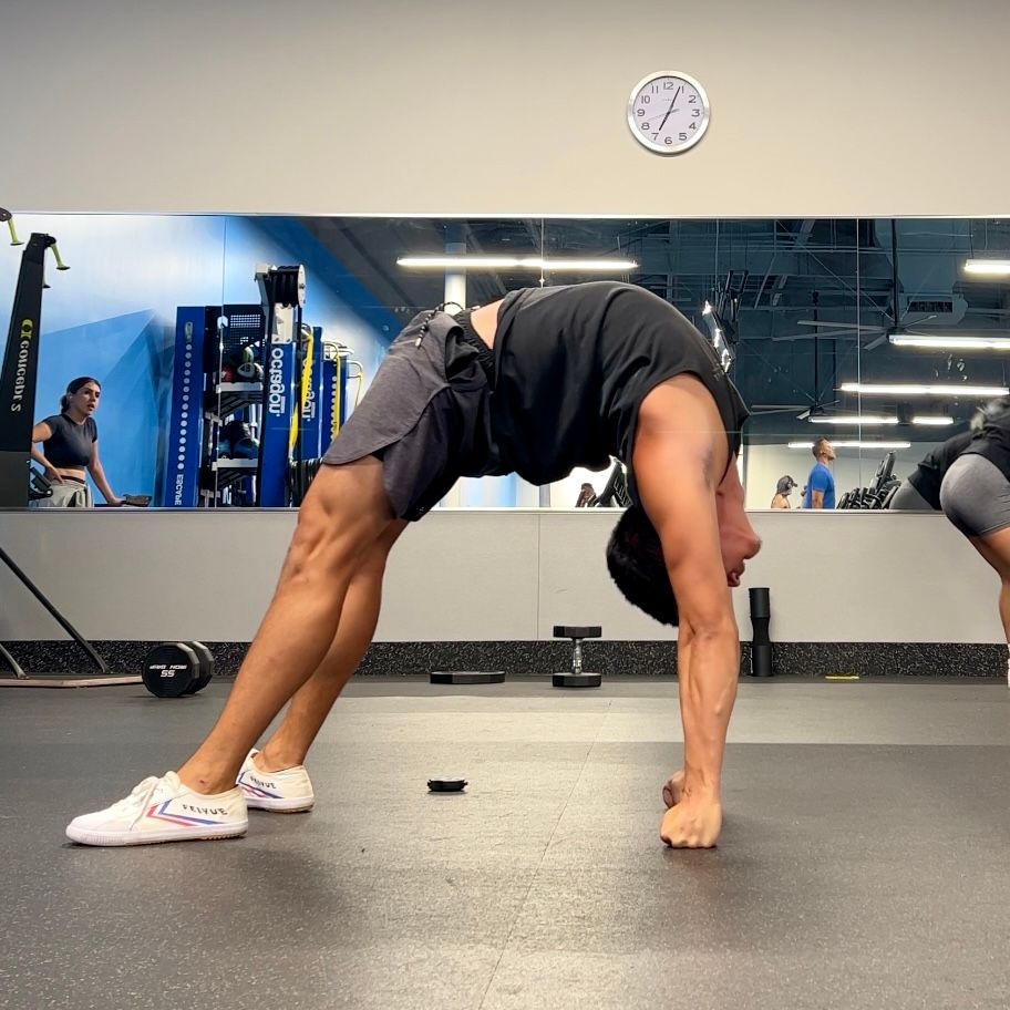The Seated Goodmorning for Developing Pancake Splits